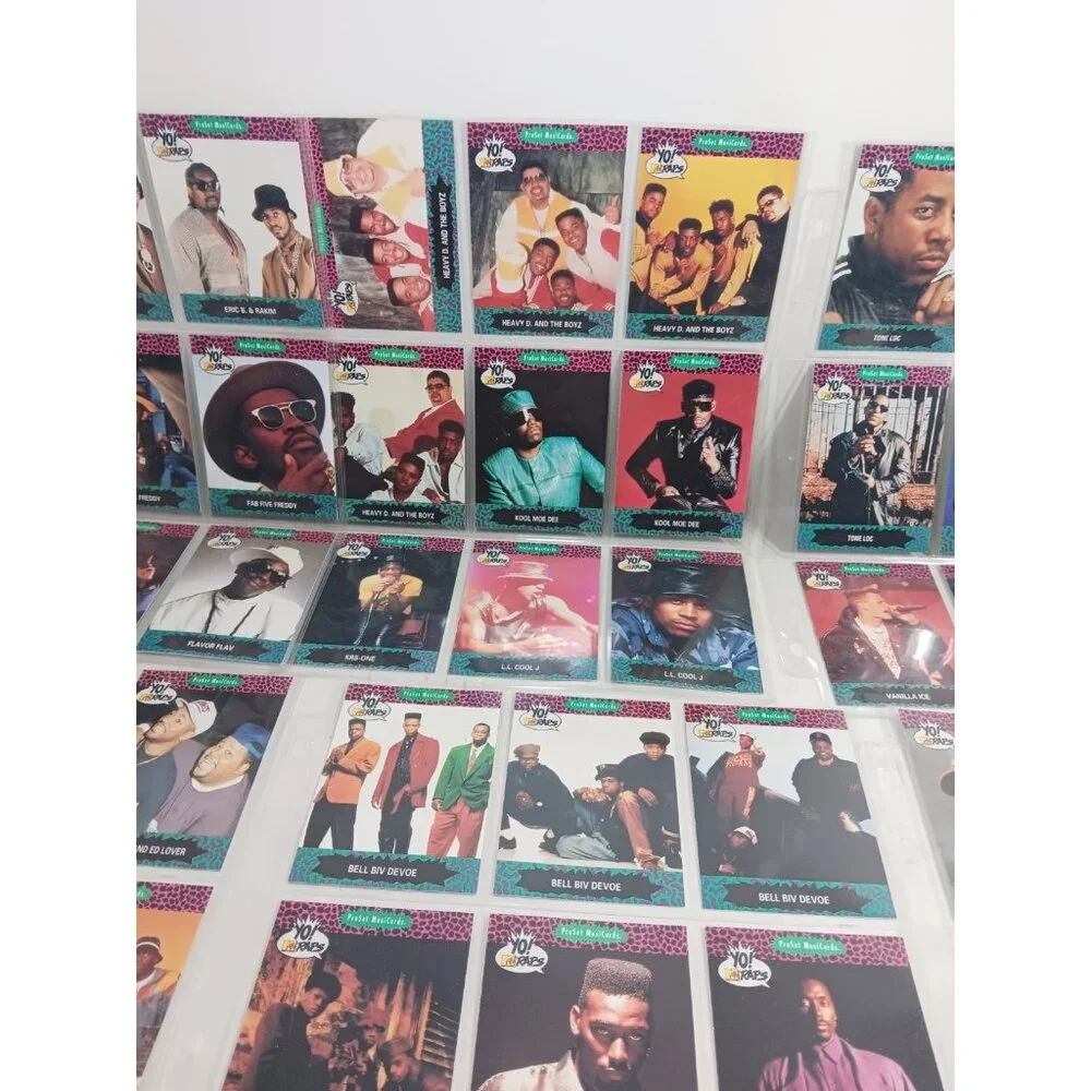 Other | 1991 Yo Mtv Raps Proset Musicards Trading Cards Rappers Lot Of ...